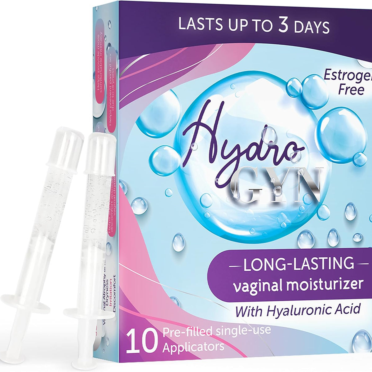 Long-Lasting Vaginal Moisturizer with Hyaluronic Acid & Vitamin E Care ...